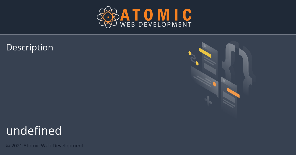 Home | Atomic Web Development